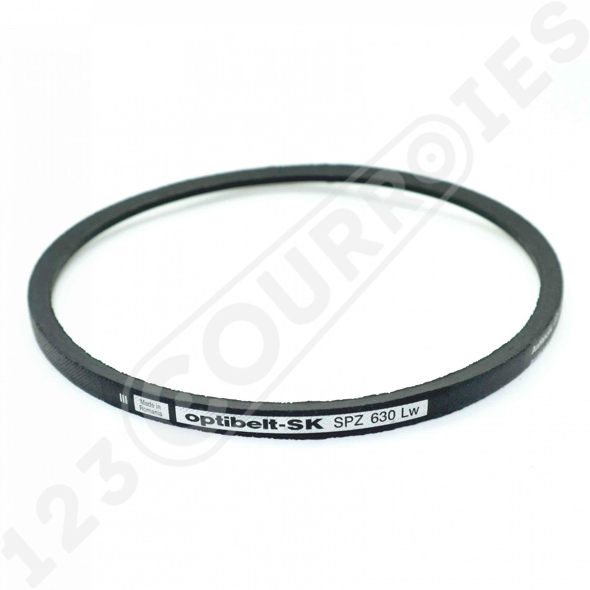 Courroie trapézoidale lisse Optibelt SK SPZ630 Lw | 123 Courroies