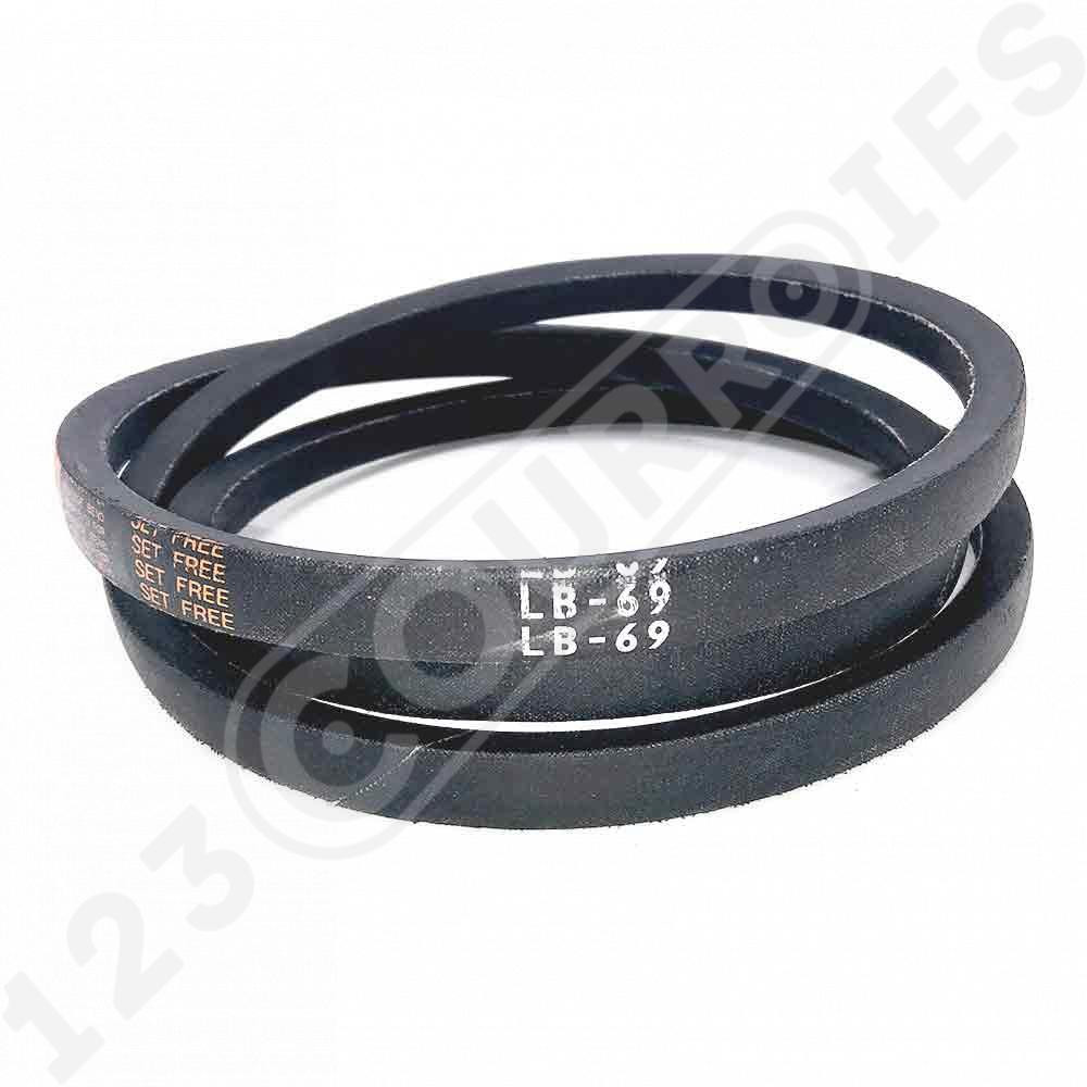 Courroie trapézoïdale Mitsuboshi LB69 | 123 Courroies