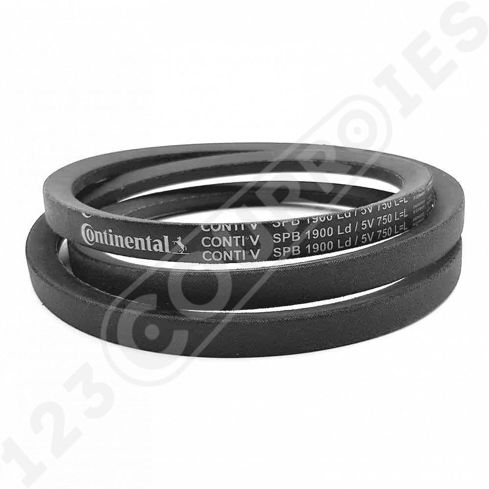 Courroie trapézoidale lisse Contitech Conti V SPB1900 Ld / 5V750 | 123 ...